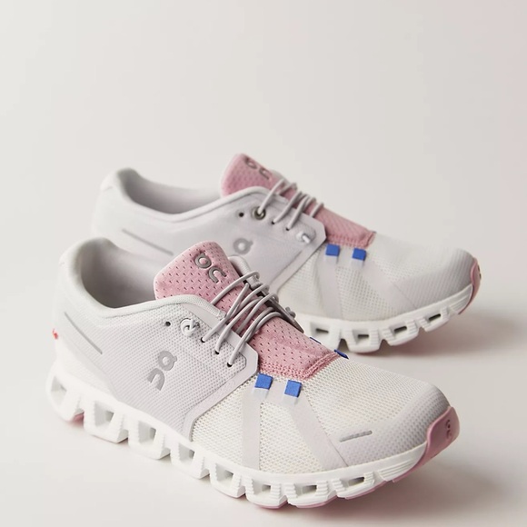 On Running | Shoes | On Running Sneakers In White Pink And Blue | Poshmark